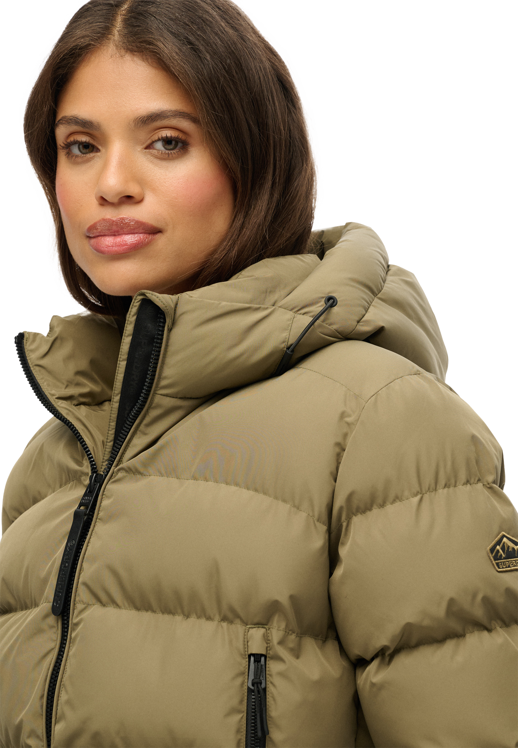 SUPERDRY W Hood Sport Puff Jkt på stadium.se
