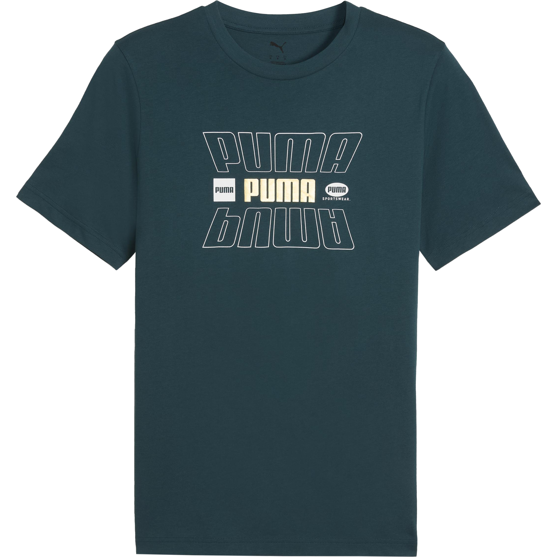 PUMA M Ess Logo Lab Tee Holiday | Stadium Outlet