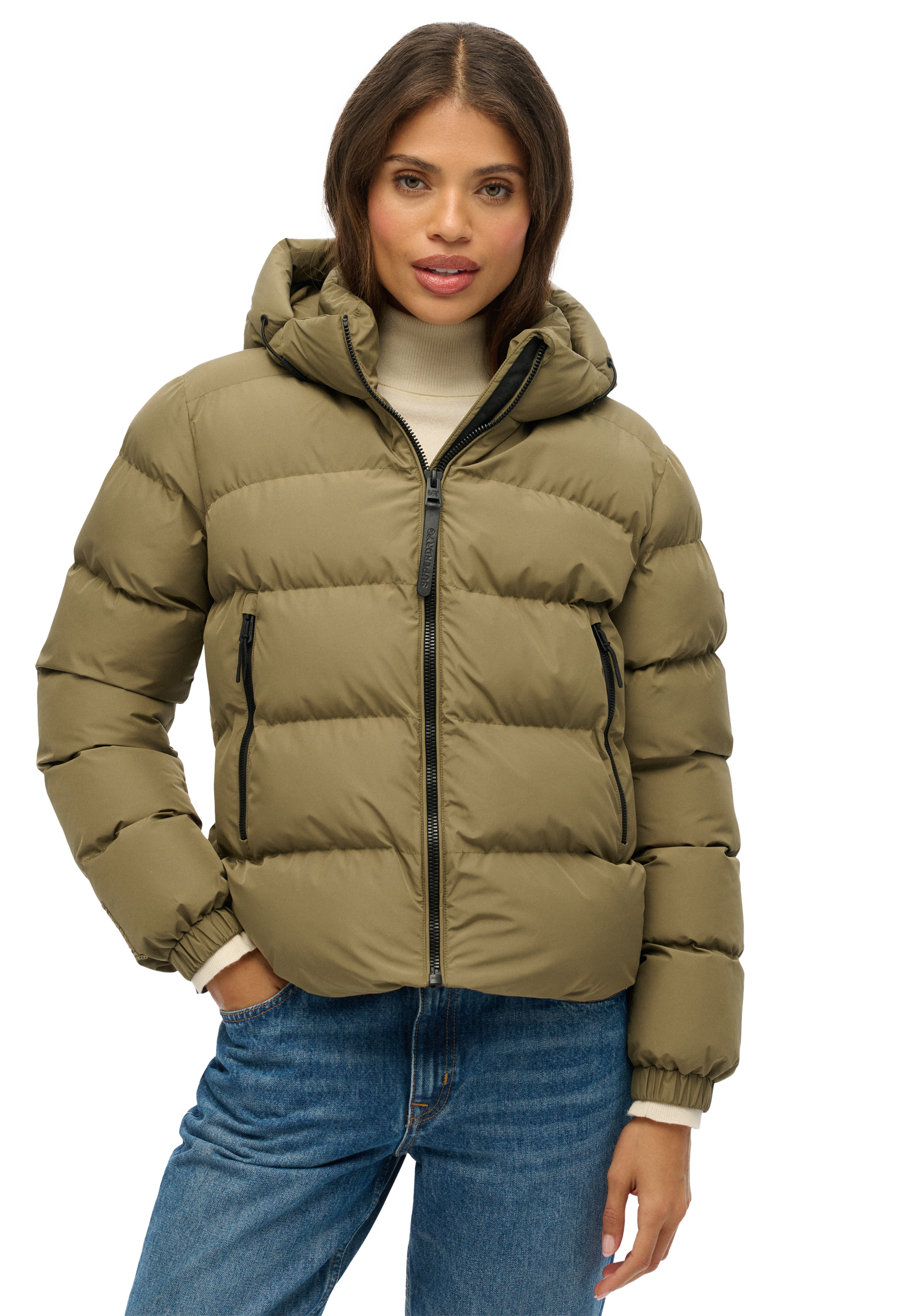 SUPERDRY W Hood Sport Puff Jkt sivustolla stadium.fi